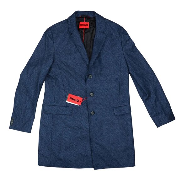 Hugo Boss | Jackets & Coats | Hugo Boss Red Label Migor Wool Blend Long ...